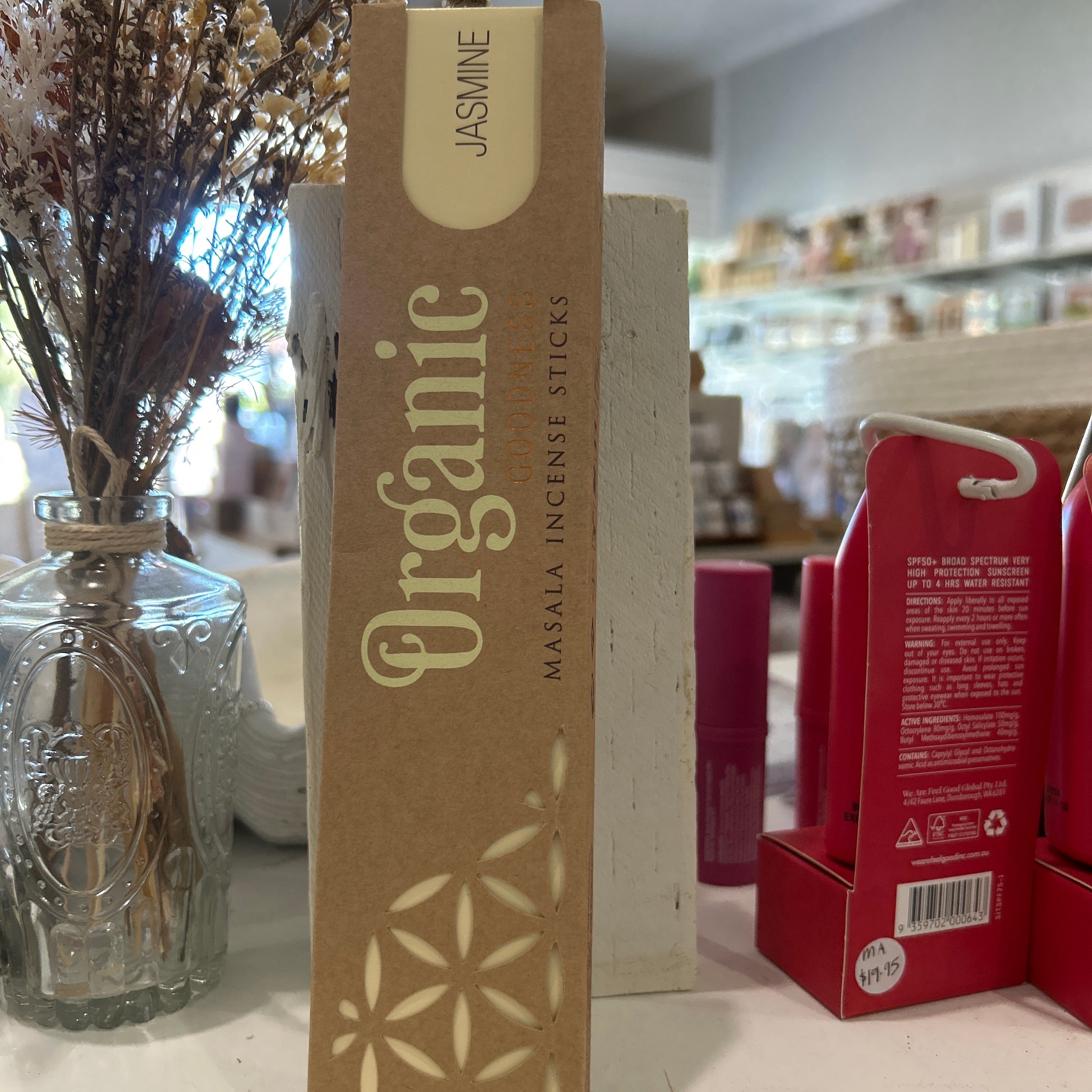 Organic Goodness Jasmine Masala Incense Sticks 15g Box | Amanda Bourke ...