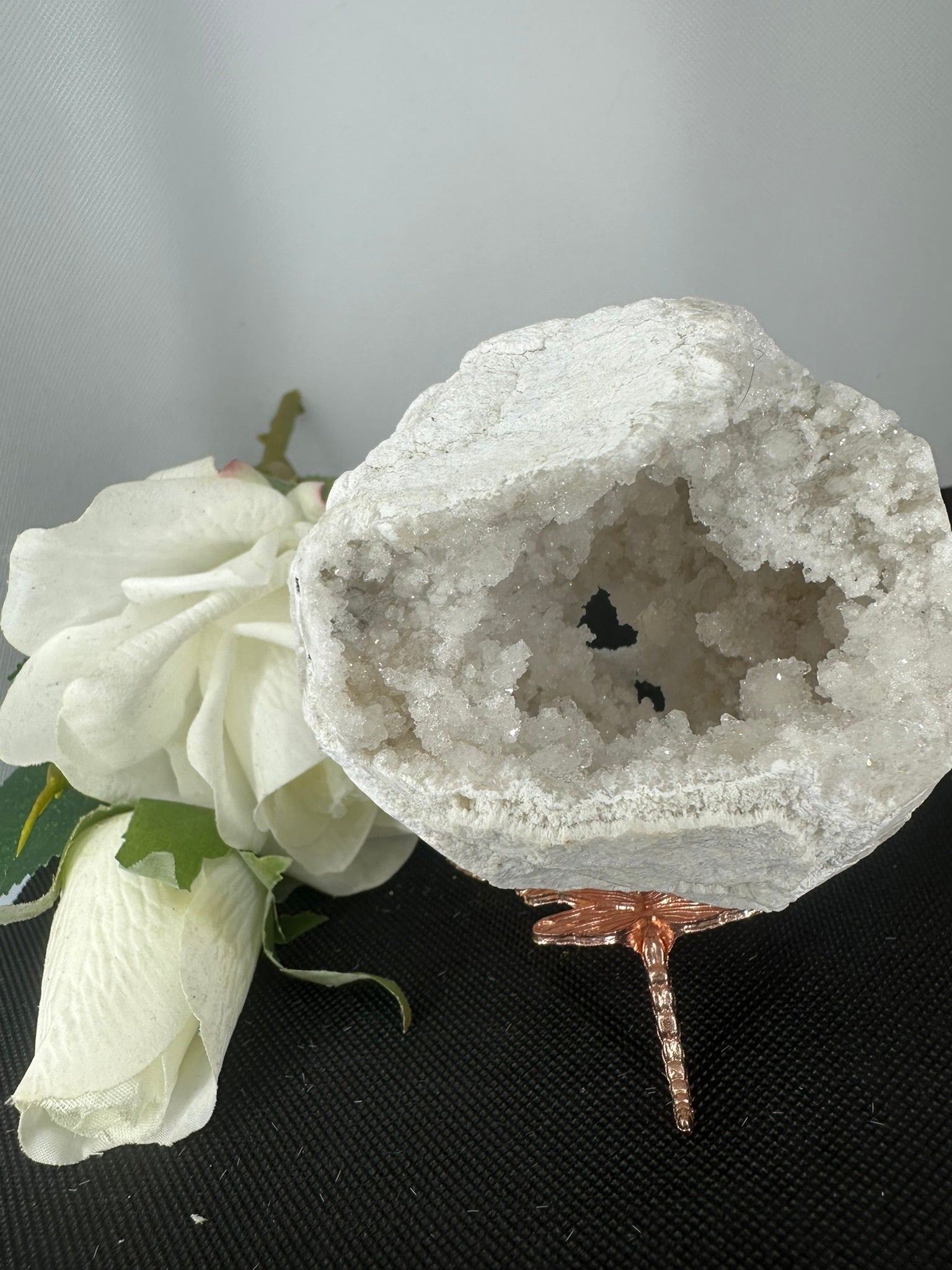 Quartz Geode Sphere | Amanda Bourke Psychic Medium